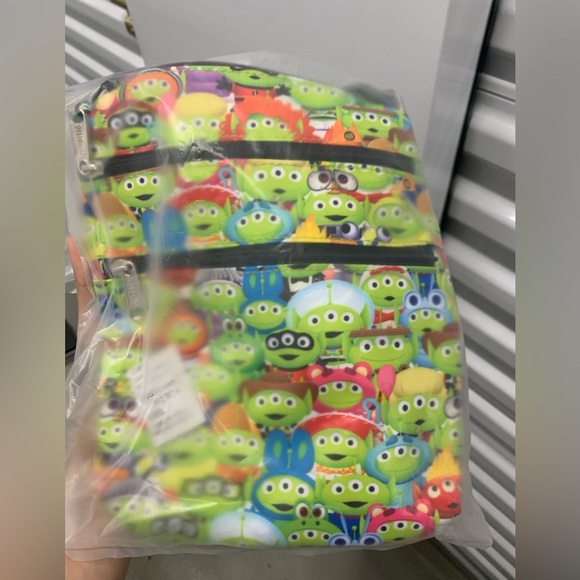 Loungefly | Bags | New Loungefly Pixar Toy Story Alien Nylon Crossbody ...